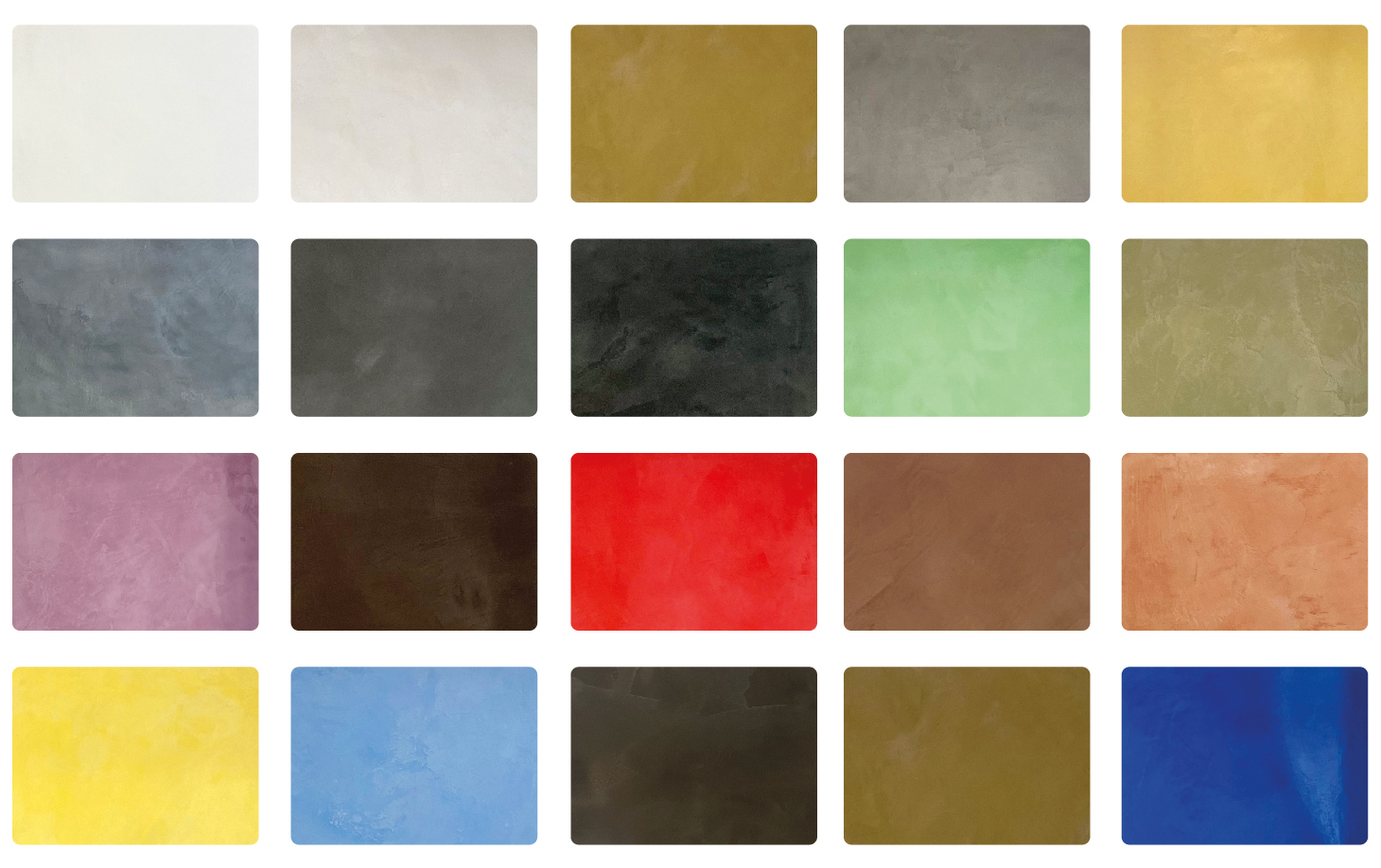 Esquemas De Colores De Pintura De Estuco